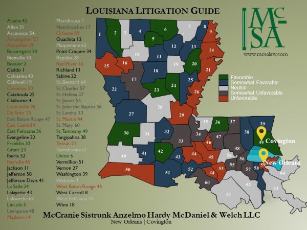 Louisiana Litigation Guide - McCranie Sistrunk Anzelmo Hardy McDaniel ...